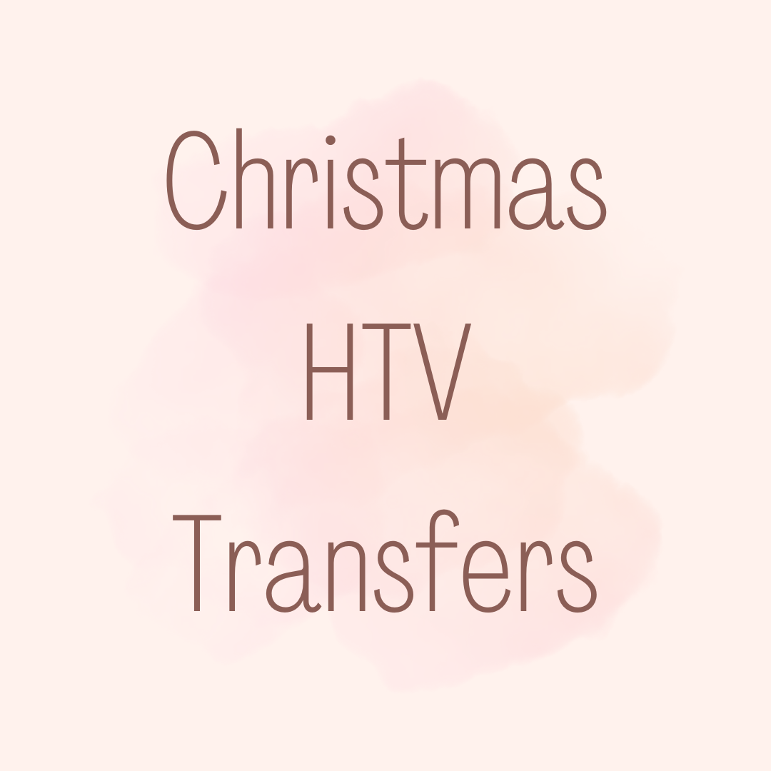 Christmas HTV Transfers – CraftyKari