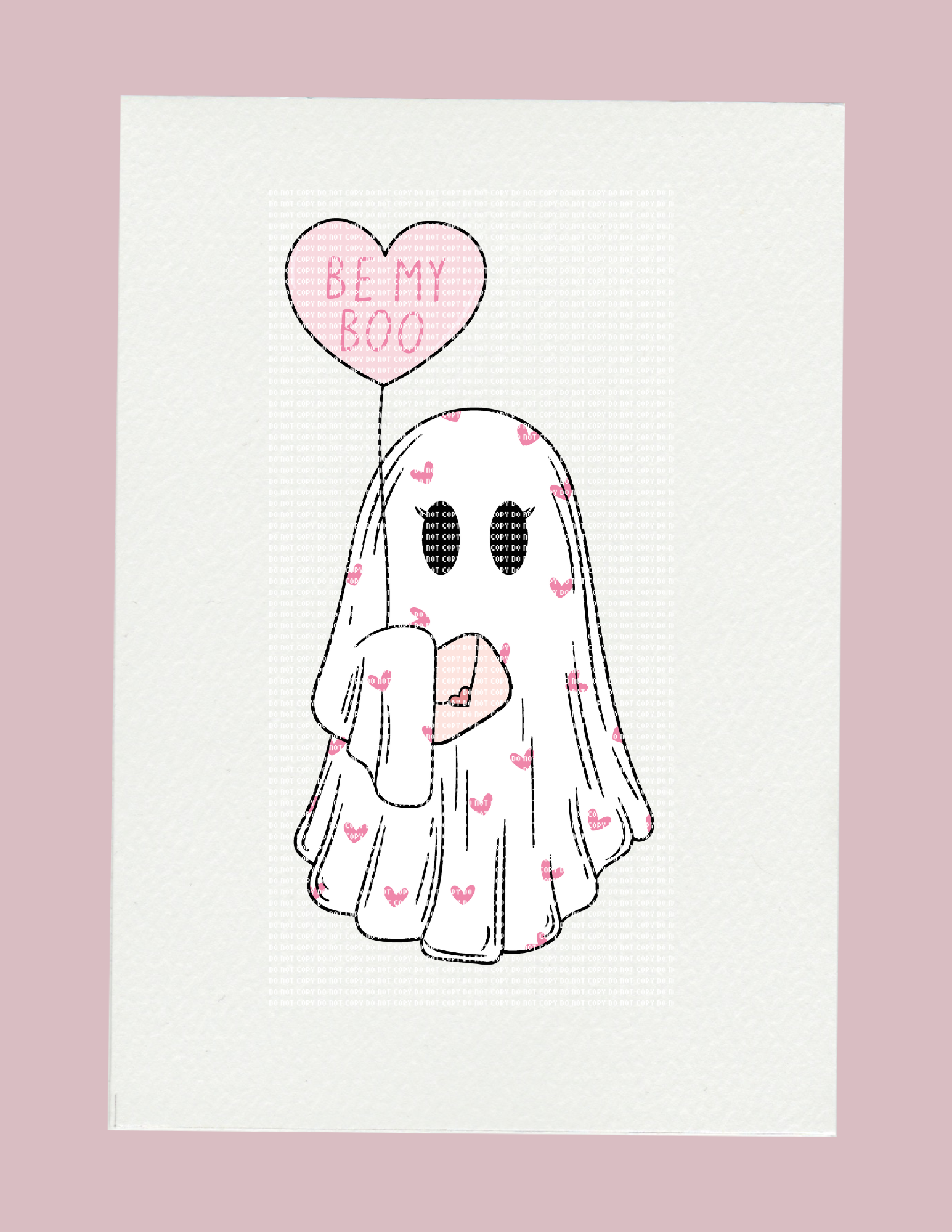 Be my Boo Sublimation transfer – CraftyKari